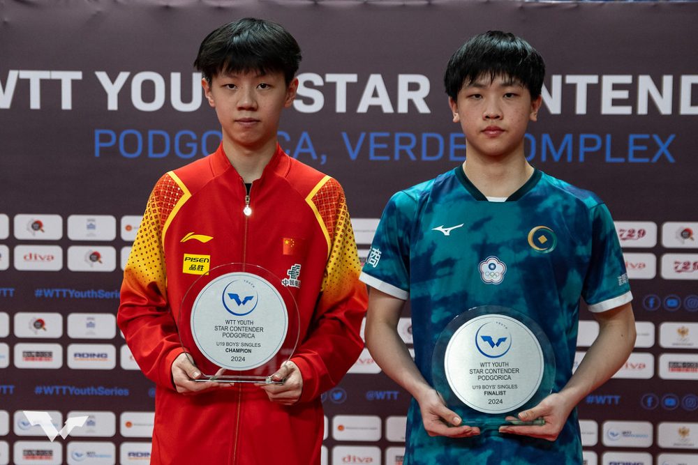 川上流星/岡本翼ペア、U15男子複優勝 川上はU15単複2冠達成＜卓球・WTTユーススターコンテンダーポドゴリツァ2024＞ | 卓球メディア｜Rallys（ラリーズ）